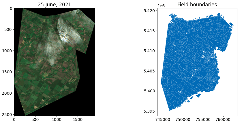Field boundaries change detection | Quantum